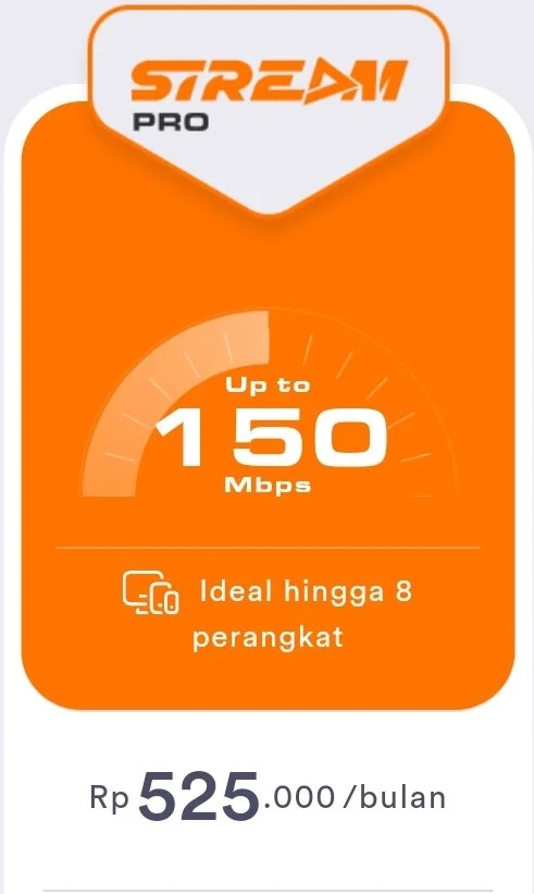 Stream Pro First Media 100mbps +4 Bonus - First Media